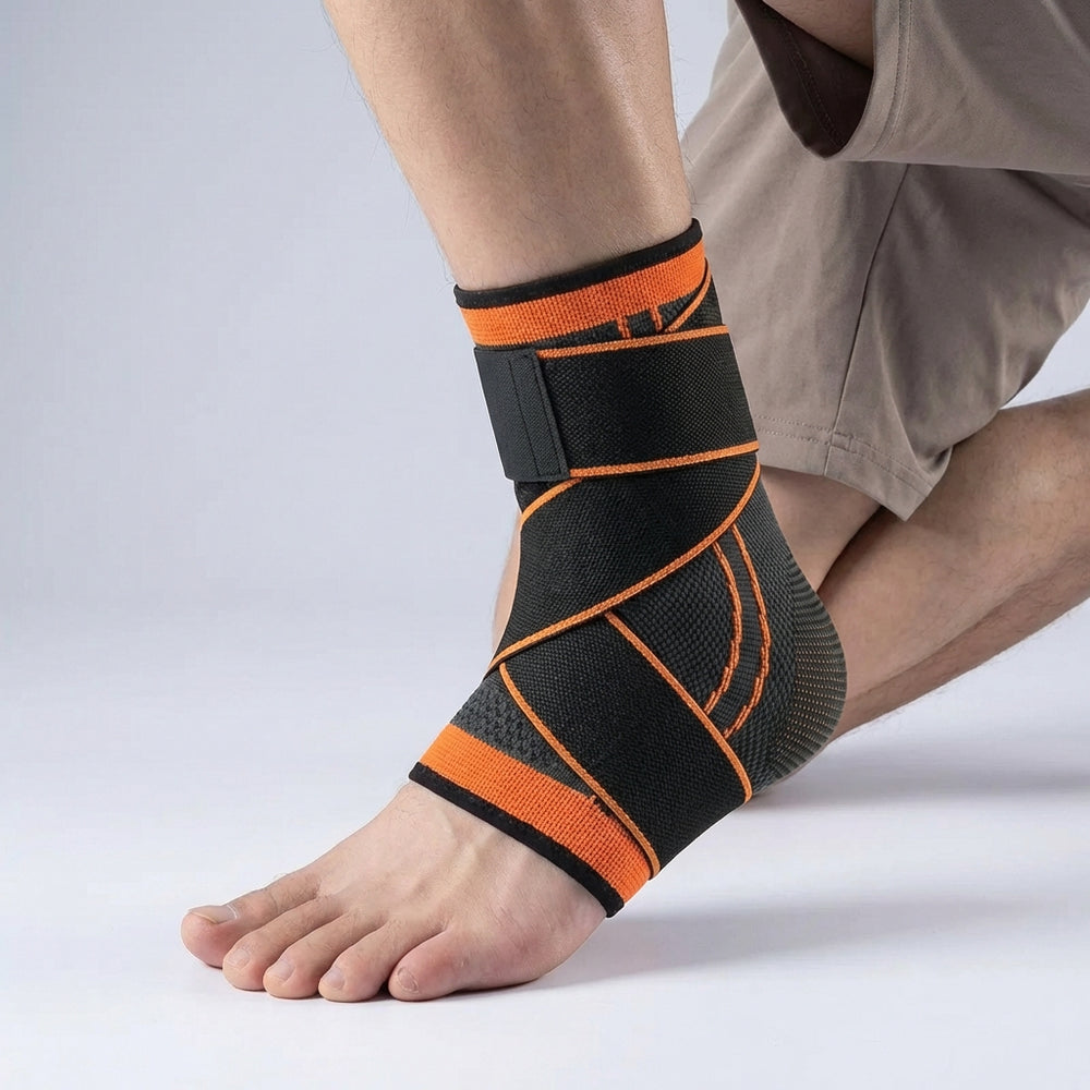 Adjustable Ankle Support Brace for Heel Relief