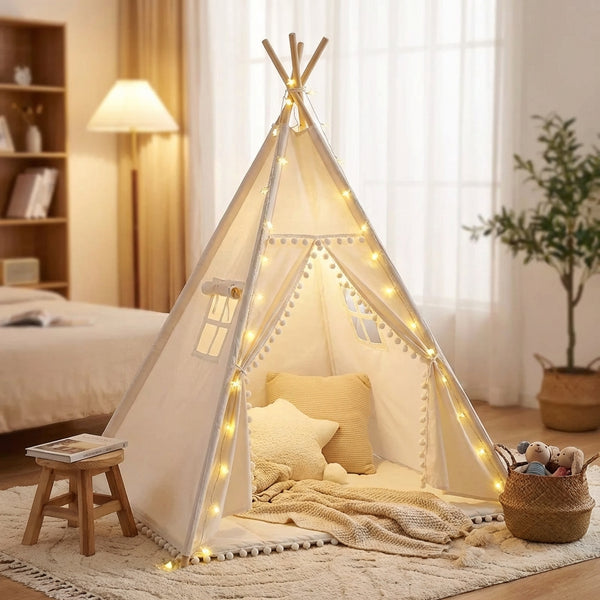 Indoor Kids Teepee Tent 1.6m | Playhouse Hideaway