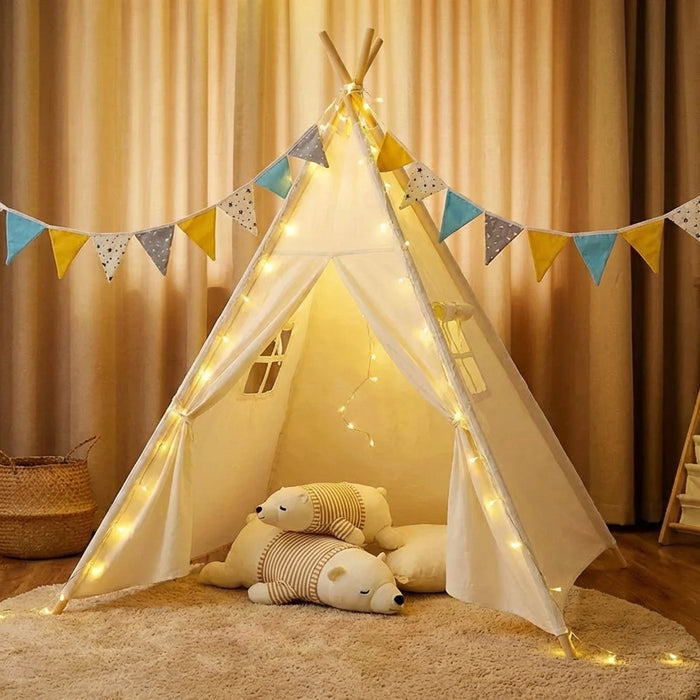 Indoor Kids Teepee Tent 1.6m | Playhouse Hideaway