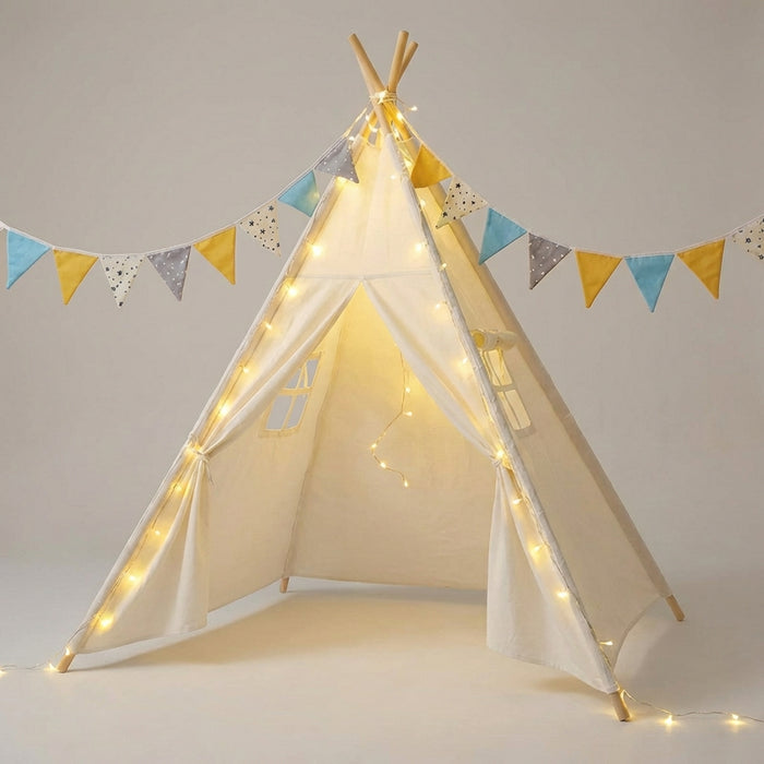 Indoor Kids Teepee Tent 1.6m | Playhouse Hideaway