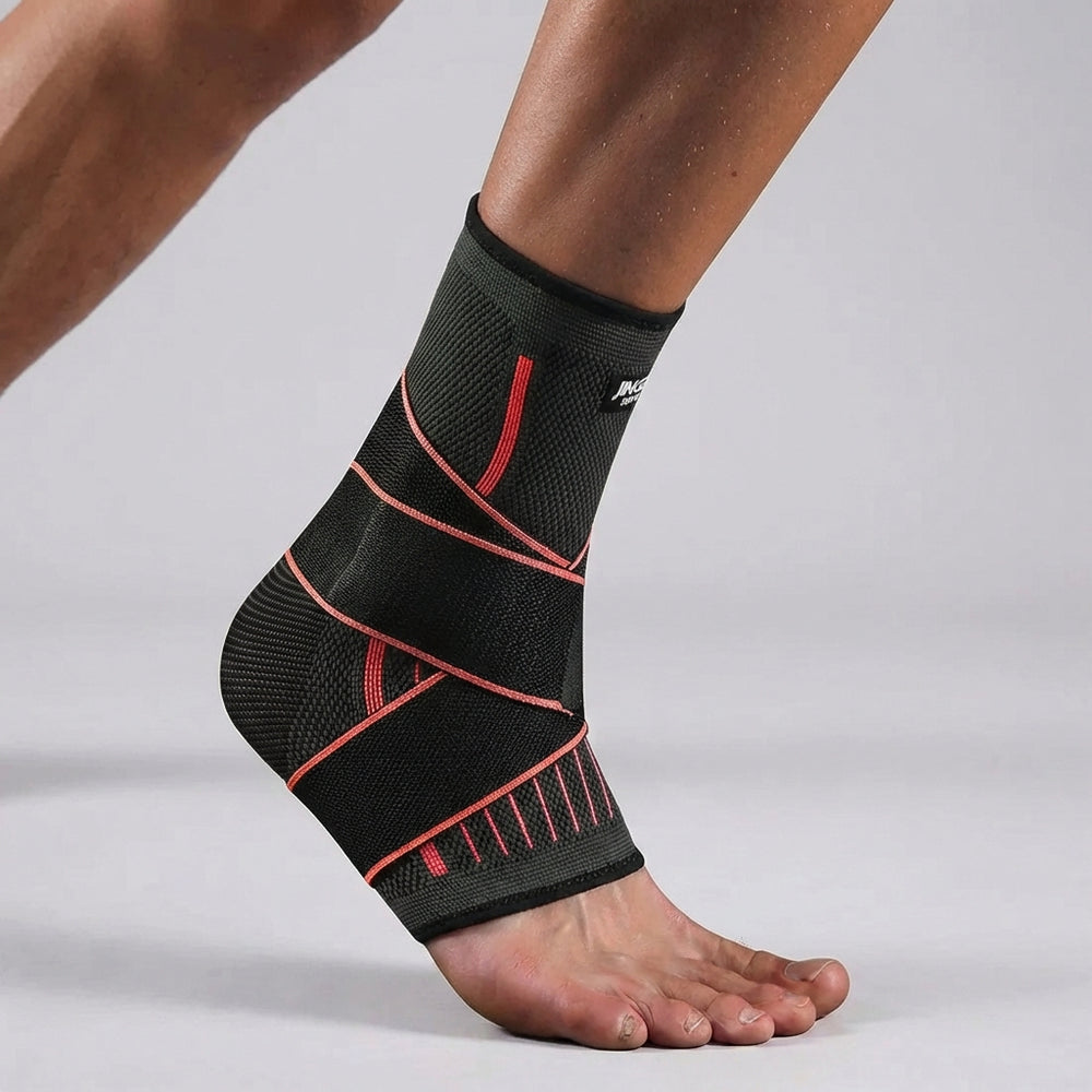 Adjustable Ankle Support Sleeve for Running and Recovery